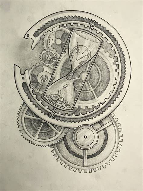 Time Machine Drawing Easy