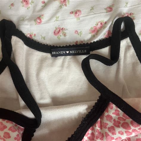 Pink Cheetah Print Brandy Melville Top Worn Once 🎀🎀🎀 Depop