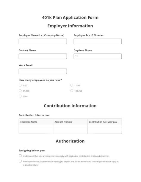 401k Plan Application Flow Template Flow Template For Hollywood Airslate