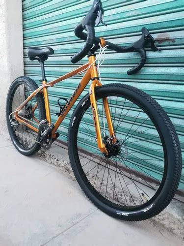 Bicicleta Rodada 29 Gravel Amarillo Saeta Xs Mercadolibre