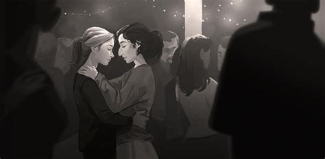 Ellie And Dina Dancing Art The Last Of Us Part Ii Art Gallery