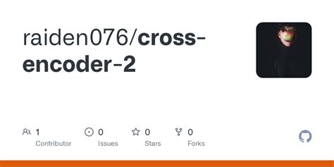 github raiden076 cross encoder 2