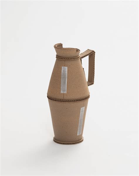 Jacques Monneraud Designs Cardboard Like Ceramics Collection