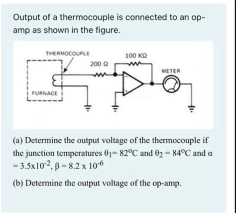 Op Amp Problems With Op Amp Thermocouple Circuit Elec