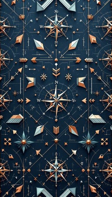 Free Nautical Compass Pattern Image Download At Stockcake