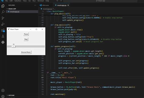 Pythondevelopment Musicapp Internship Pygame Python