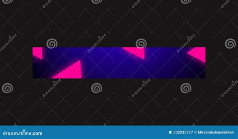 Illustration Cool Animated Lower Third The Lower Third With Triangle