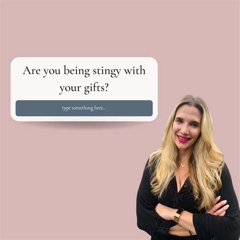 Are You Being Stingy With Your Ts⁣ ⁣ A Mentor Suggested This To Me… Stephanie Hess