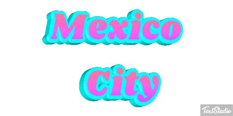 Mexico City City Animated  Logo Designs