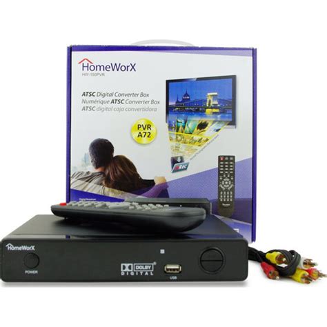 Mediasonic Hw 150pvr Homeworx Atsc Digital Tv Converter Box With Media