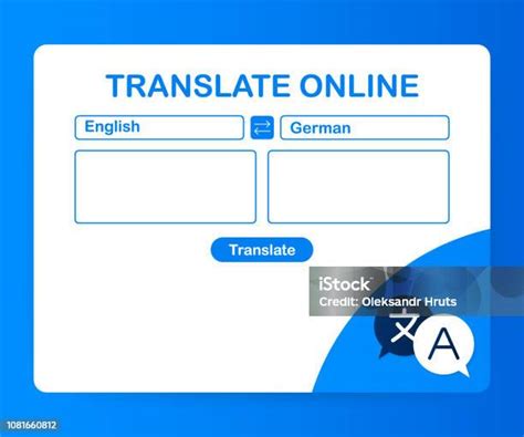 언어 번역 색상 아이콘입니다 온라인 번역기입니다 맞춤법 검사입니다 App 벡터 일러스트 레이 션 번역 텍스트를 컴퓨터 화면입니다 개념에 대한 스톡 벡터 아트 및 기타 이미지