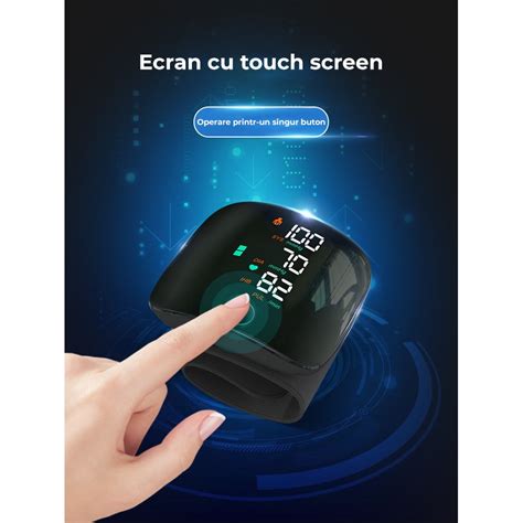 Осцилометричен апарат за кръвно налягане на китката Lemann Led дисплей