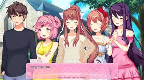 Happy Easter Bonus Sayori Egg Hunting Rddlc