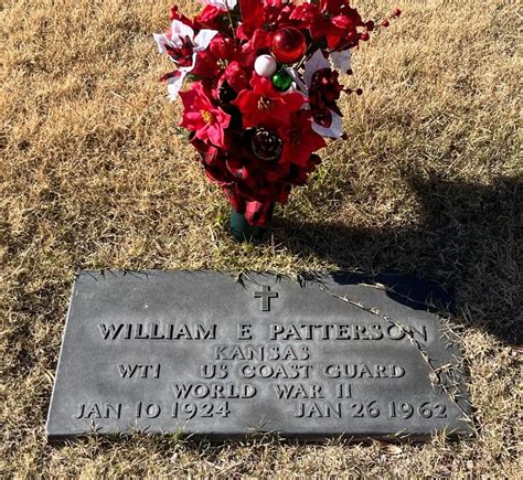 William Eugene Patterson Sr 1924 1962 Find A Grave Memorial