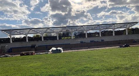 Melvin Sports Spectator Stand Strabane Hughes Engineering