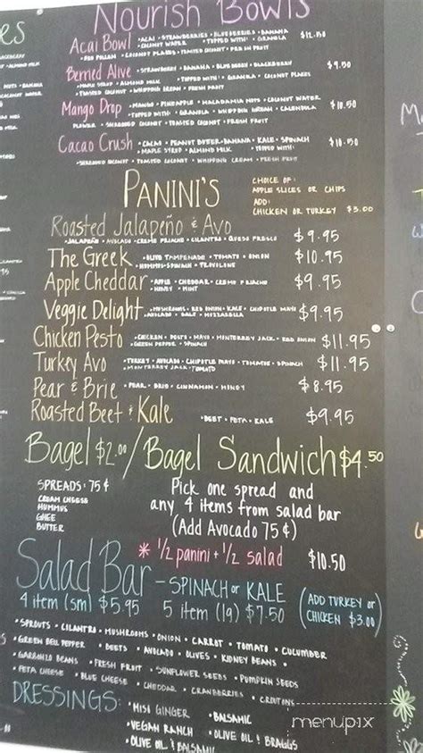 Nourish Menu In Nevada City Ca Order Delivery And Reviews