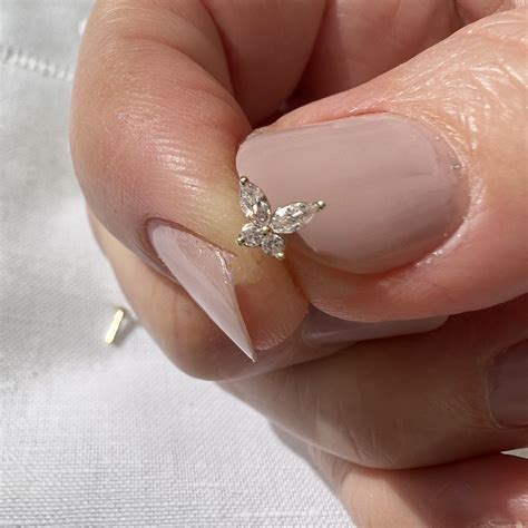 Papillon Diamond Butterfly Nose Ring Freshtrends