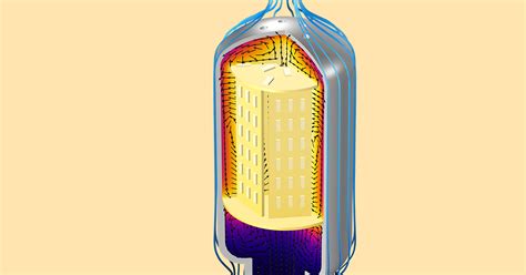 Analyzing Led Bulb Designs With Heat Transfer Simulation Comsol Blog