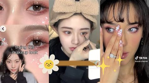 Douyin Makeup Tutorial Tiktok Compilation 1 🍓☁️ Youtube