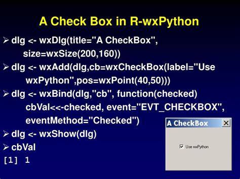 Ppt Gui Development With R Wxpython And Boaconstructor Powerpoint Presentation Id6053988