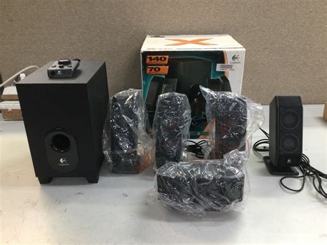 51 Speaker System Logitech X 540 All Cables Included Not Tested