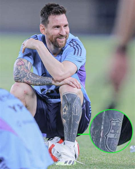 Messi Tattoos Leg Symbolism And Style Behind The Iconic Designs