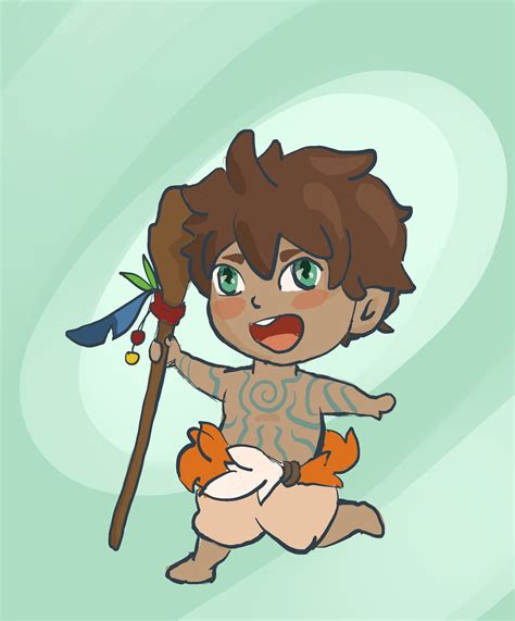[art] Chibi Moon Druid R Dnd