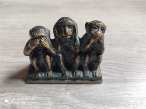 Trzy Małpki Mądrości Łyse • Olxpl