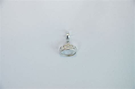Berloque Coroa Princesa Prata 925 Veneza Rio
