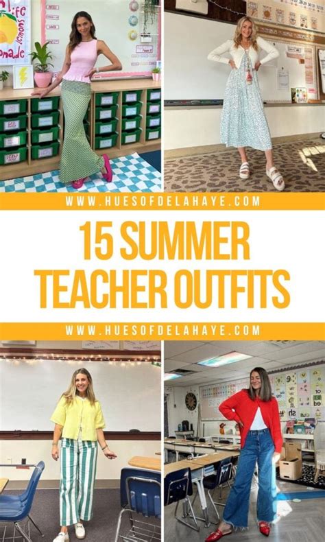 15 Summer Teacher Outfits That Keep You Cool And Professional