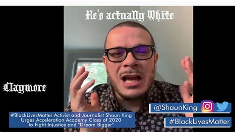 Shaun King Aka Talcum X Is Actually White Shaunking Shaunkingwhite
