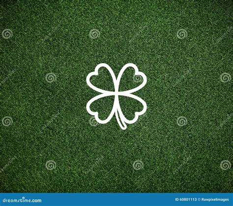 Green Clover Leaf Environmental Inspiration Concept Stock Image Image