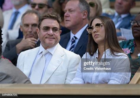Simon Le Bon And His Daughter Amber Le Bon In The Royal Box During
