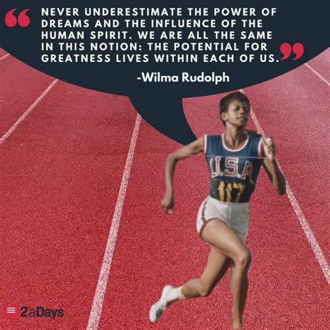 Wilma Rudolph Quote 2adays