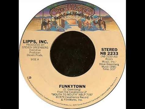 Lipps Inc Funkytown Youtube