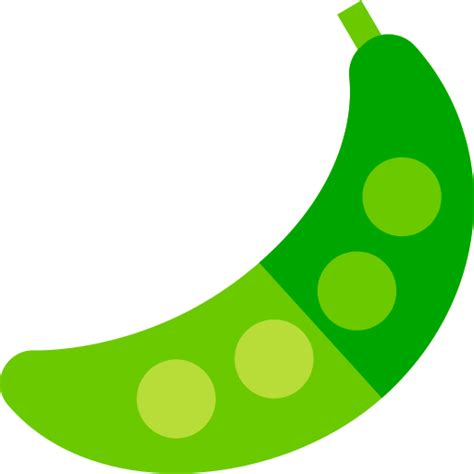 Bean Basic Straight Flat Icon