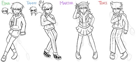 Ca Eddsworld Girls Designs By Ew A On Deviantart
