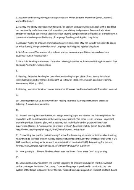 Accuracy Vs Fluency2 Docx