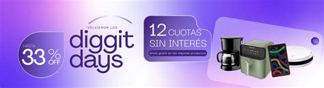 Hasta 33 Y 12 Cuotas Sin Interés En Diggit Days