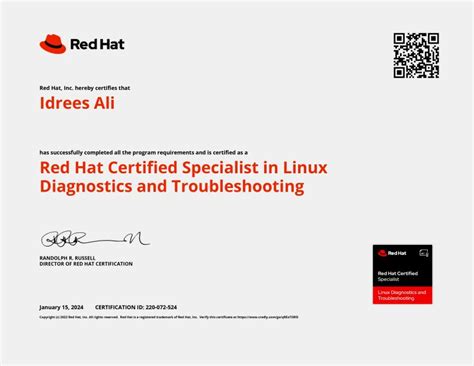 New Achievement Ex342k Title Red Hat Certified Specialist In Linux