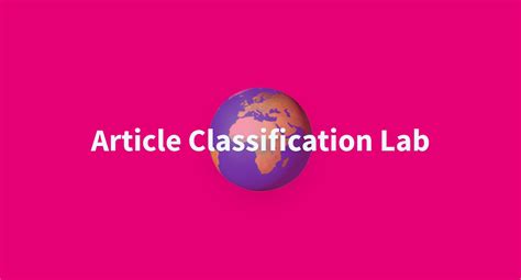 Almayorarticle Classification Lab At