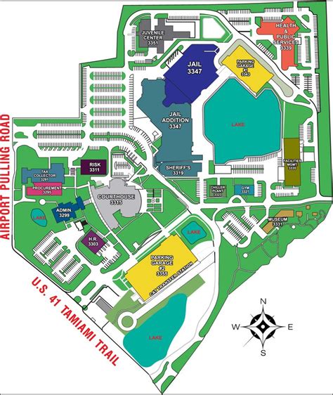 Government Center Is There A Map Of The Collier County Main Campus