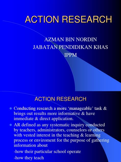 Action Research Pdf Qualitative Research Data Analysis