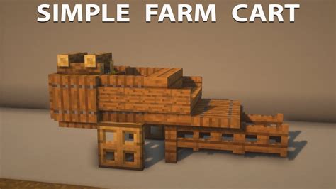 How To Make A Cart Minecraft At Louis Brannan Blog