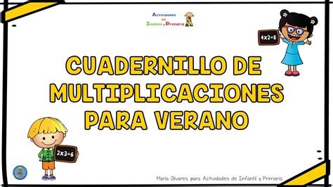 Cuadernillo Repaso Multiplicaciones 1
