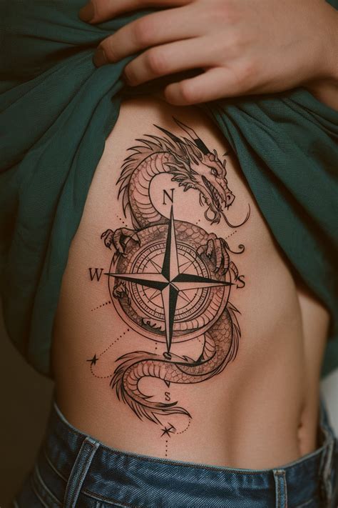 20 Dragon Tattoos For Women That Inspire Power And Beauty