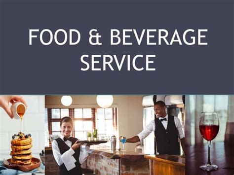 Food And Beverages Service Outlet Ppt