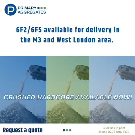 Primary Aggregates 6f1 Can Be 20mm Down Can Be Used As A Capping Layer In Car Parks Roads