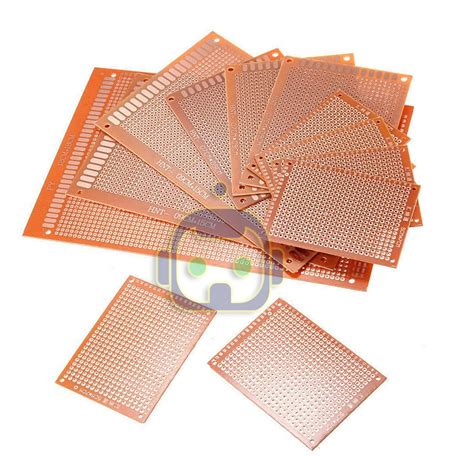 Buy 13pc Diy Prototyping Board Pcb Printed Circuit Prototype Breadboard Stripboard Online At