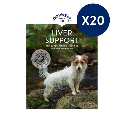 Liver Support Leaflets 20 Pack Dorwest Trade